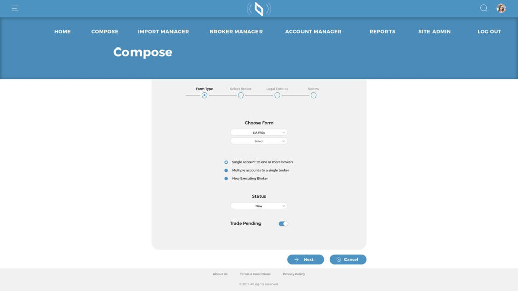 Brokerage Management Web Platform - SBP