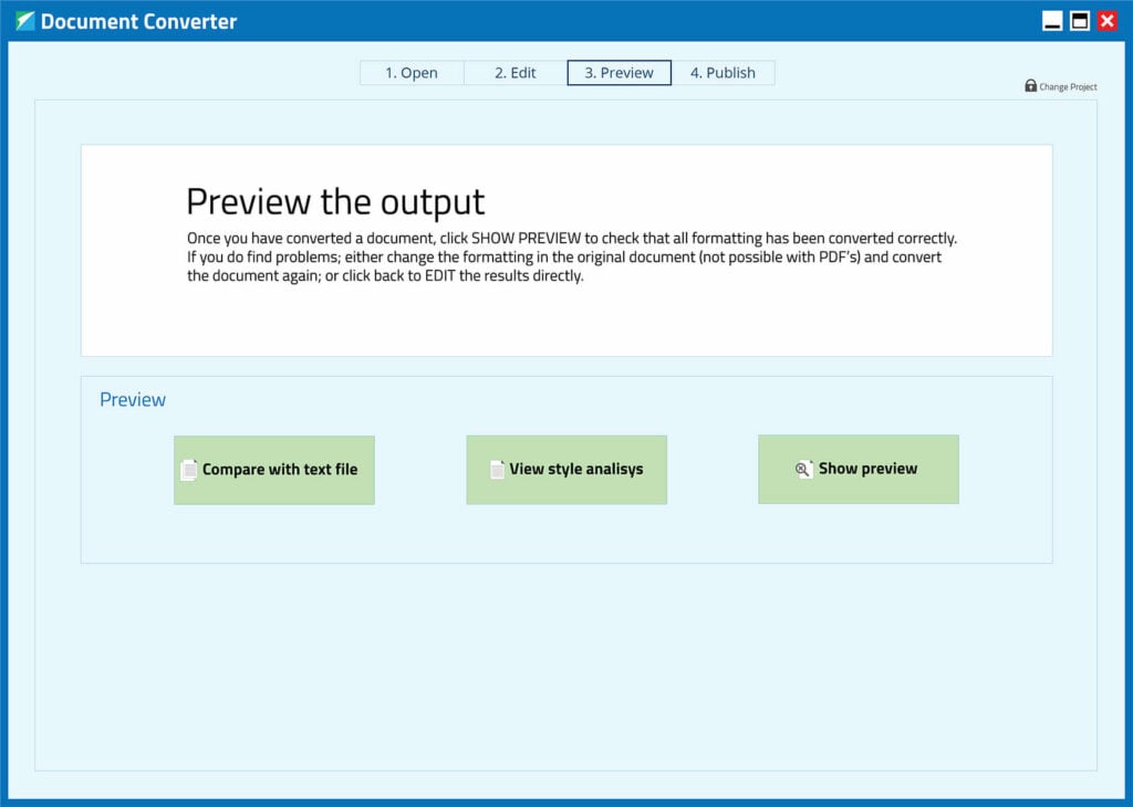 Document Converter Software - SBP