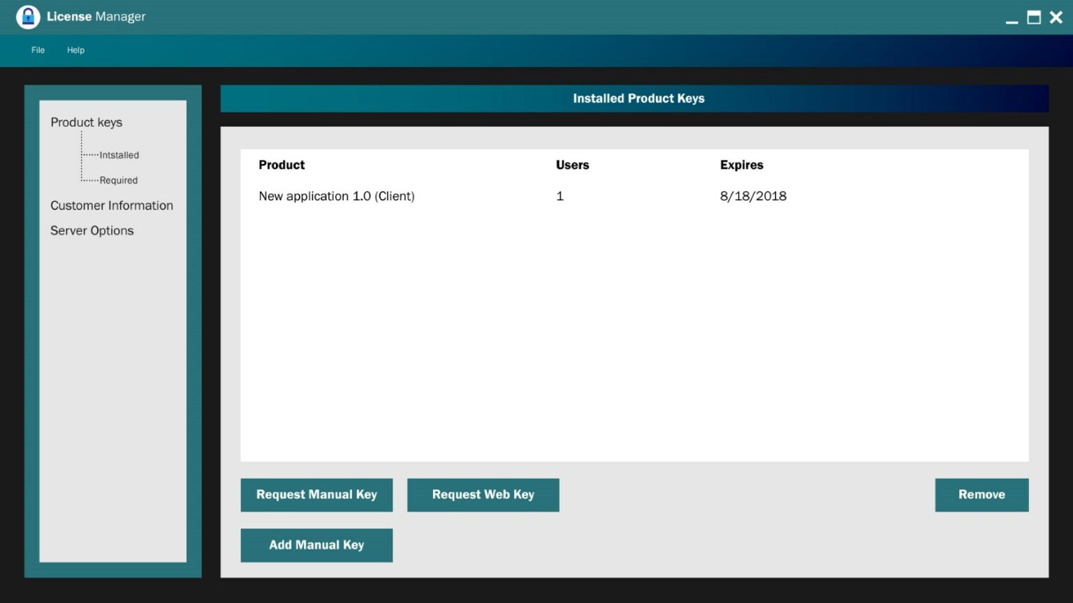 License Manager Solution - SBP