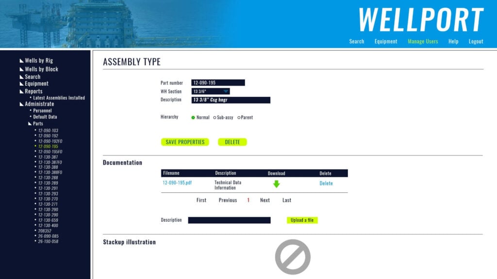 Oil Rig Management System - SBP