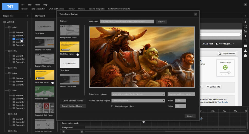 Training Creation App Suite - SBP