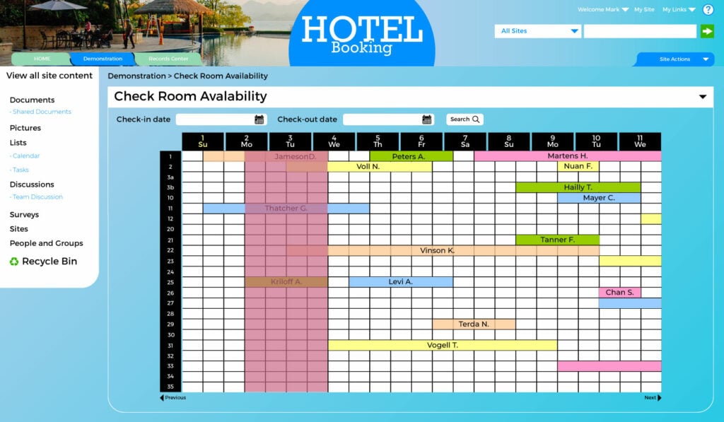 Hotel Management System - SBP